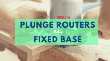 Plunge Router vs. Fixed Base Router – Do You Need Both? - The Saw Guy