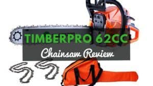 TIMBERPRO 62cc 20” Gas Powered Chainsaw Review - The Saw Guy