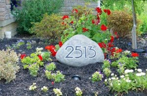 25 Fantastic DIY House Numbers To Improve Curb Appeal - The Saw Guy