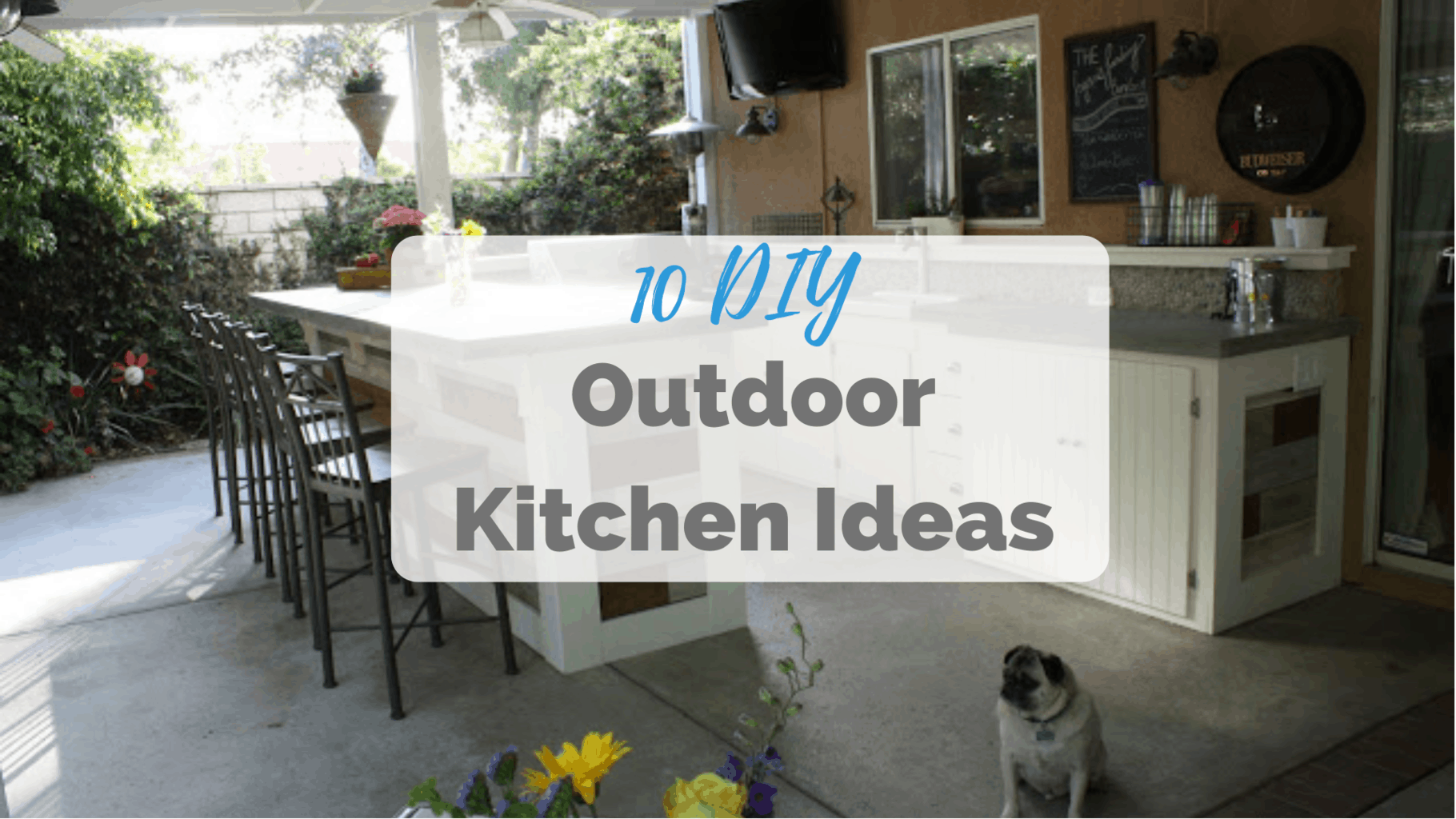 Homemade Outdoor Kitchen